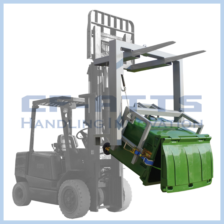 Type FWC66 Wheelie Bin Tipper - Buy wheelie bin tipper, forklift ...